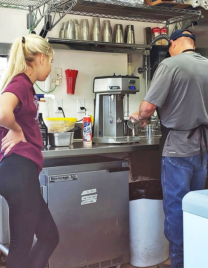 Preparation Area: Behind-the-scenes magic where ordinary ingredients transform into extraordinary treats through the alchemy of experience and care.