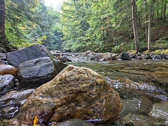 These ancient stones have been smoothed by water's patient touch &ndash; nature's version of a centuries-long spa treatment.