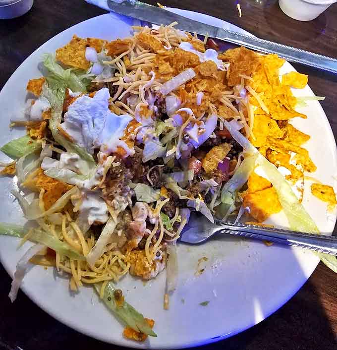 Even the salad gets the Dillon's treatment &ndash; a mountain of fresh ingredients that somehow makes eating vegetables feel like cheating.