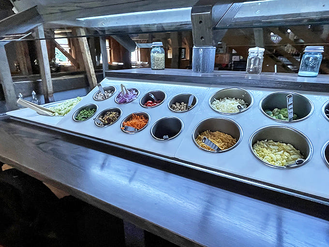 Salad Bar: Not just a prelude to the main event &ndash; this wagon of freshness deserves its own standing ovation.