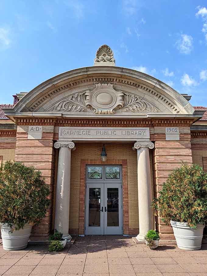 This Carnegie library from 1902 represents an era when communities invested in beautiful public spaces, and we're all better for their foresight.