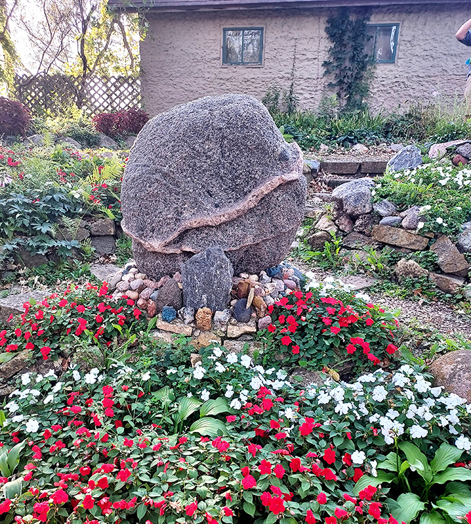 Stone sculptures dot the landscape like abstract art pieces that make you tilt your head and wonder about the artist's vision, which is exactly what good art should do.