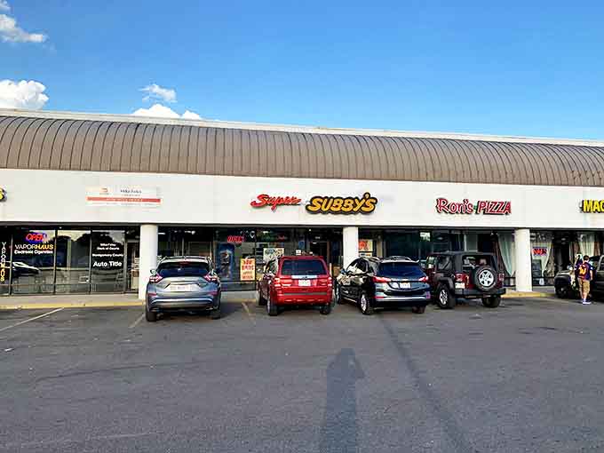 Nestled between neighboring businesses, Ron's modest exterior gives no hint of the flavor explosions happening inside.