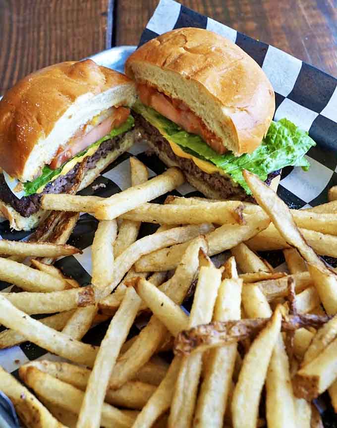 A burger that doesn't need fancy toppings or a cutesy name &ndash; just quality ingredients and proper cooking technique.