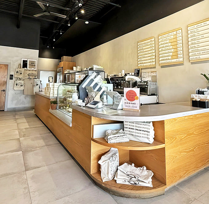 Where the magic happens &ndash; the clean, efficient counter area where sweet dreams become delicious reality.