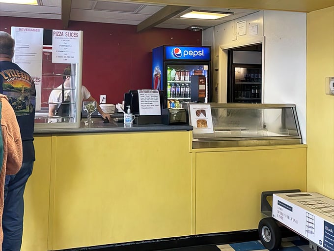 The ordering counter is where the magic begins, with friendly staff ready to help you navigate the delicious decisions ahead of you.