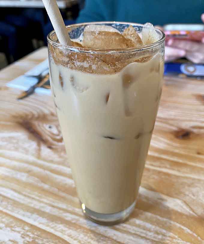 The dirty chai latte, for when regular coffee feels too predictable and you need something more.