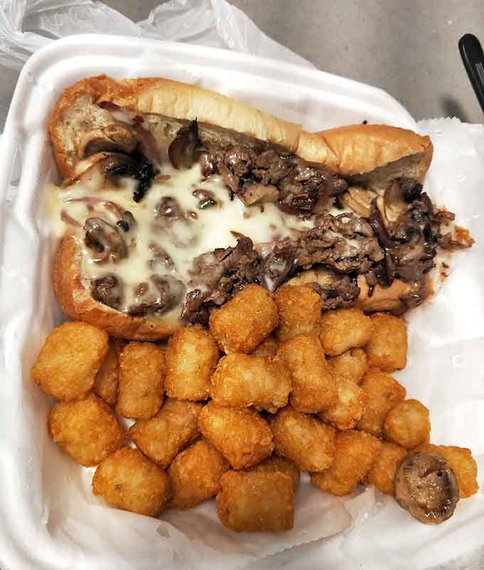 This Philly cheesesteak is the messy, delicious sandwich of your dreams, requiring extra napkins and delivering zero regrets whatsoever.