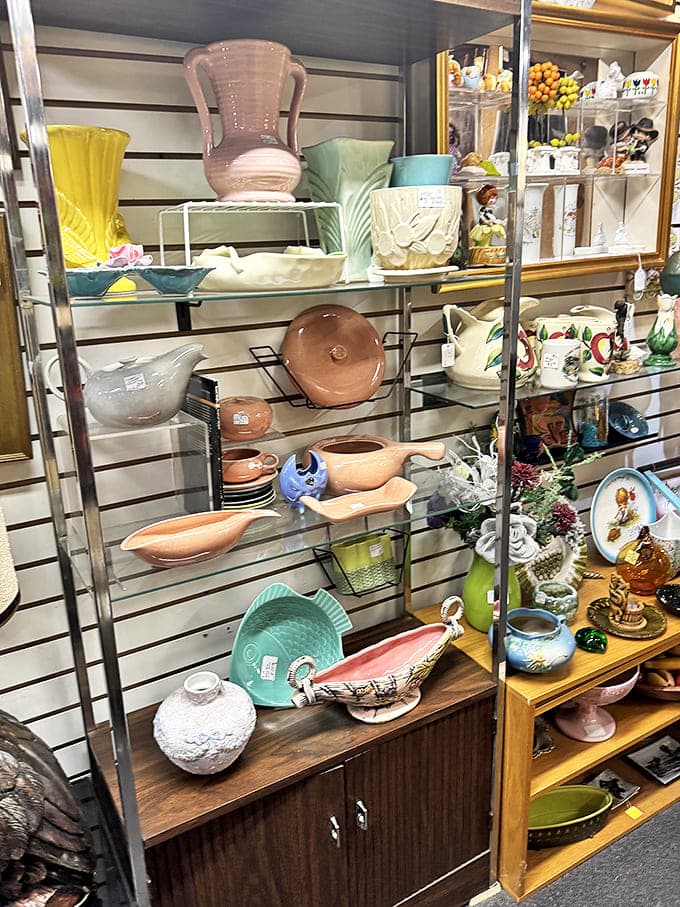 Ceramic treasures in delicate pastels and bold patterns &ndash; each piece waiting to become the conversation starter at your next dinner party.