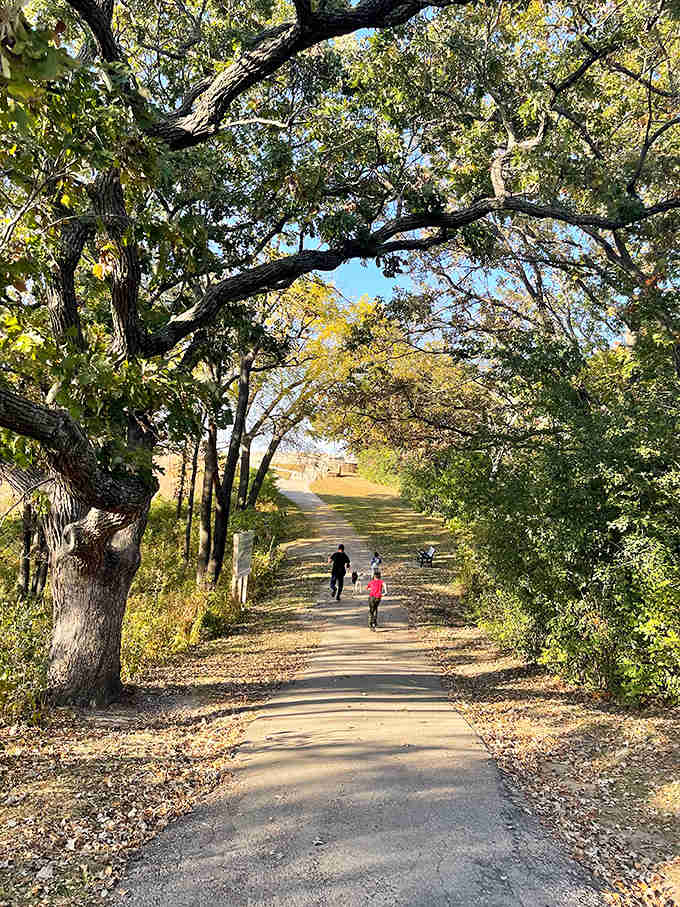 Families create memories on Garvin Heights trails, where nature provides entertainment better than any theme park could design.