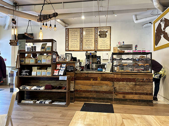 That counter is where the magic happens, staffed by friendly folks who'll remember your order after just a few visits.
