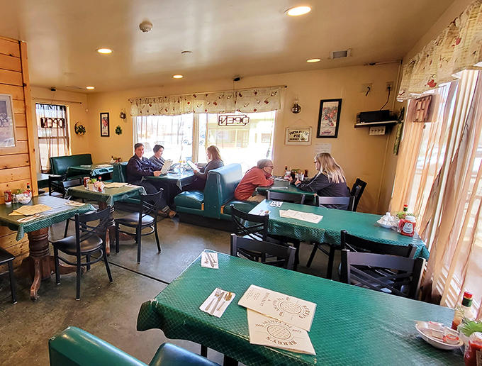 The dining room &ndash; where pie dreams come true and diet plans go to die. Worth every delicious calorie.