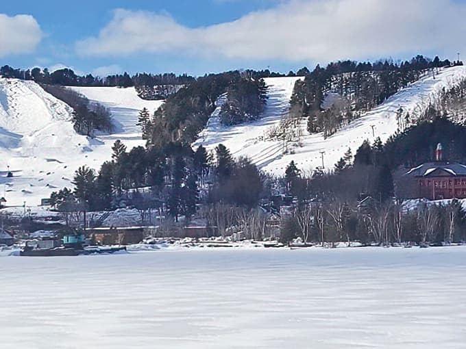 Winter's icy brush paints the landscape in crisp whites and blues, transforming familiar terrain into a wonderland that Dr. Zhivago would envy.