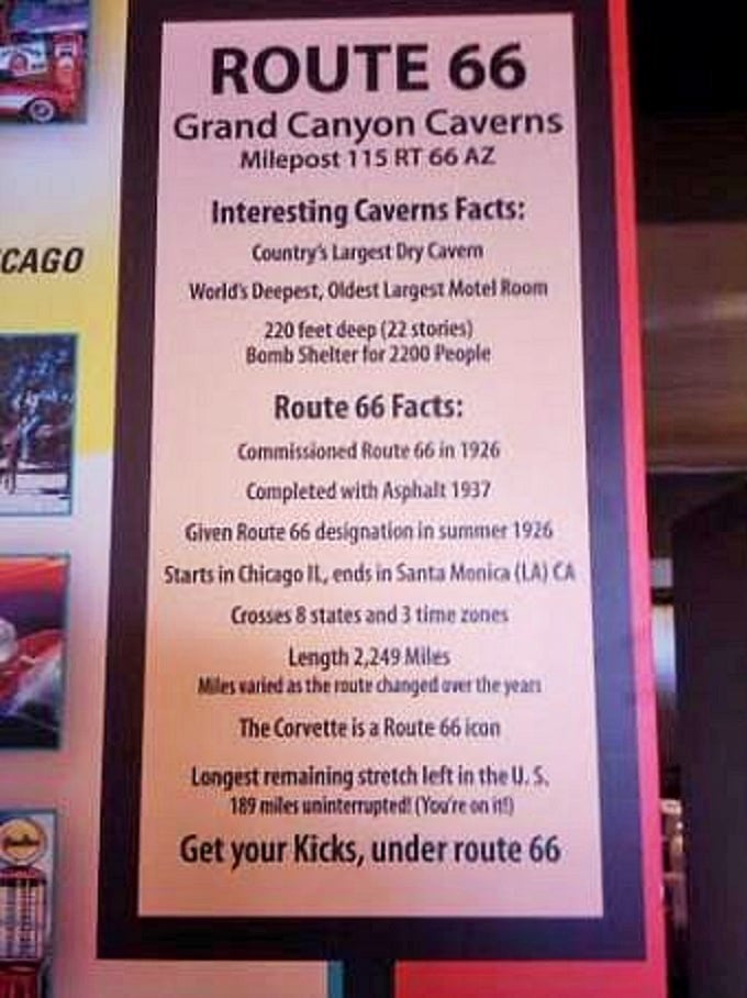 History lesson meets road trip inspiration&mdash;this sign tells the remarkable story of America's most famous highway.