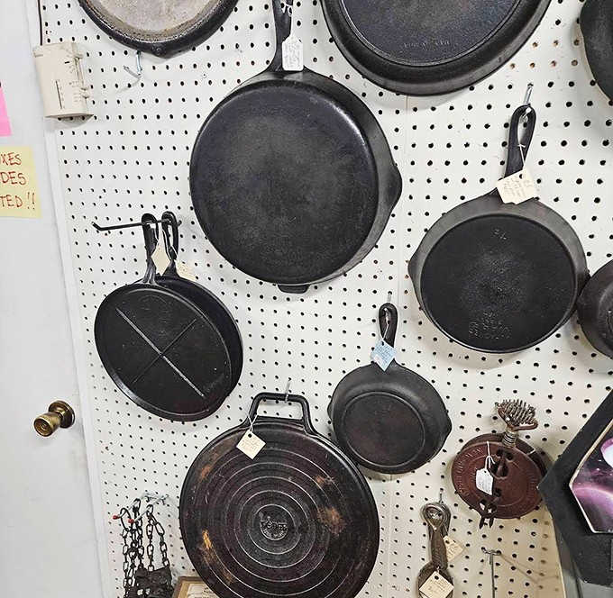 Cast iron cookware that's outlived several generations of cooks and will probably outlive several more &ndash; they truly don't make them like this anymore.