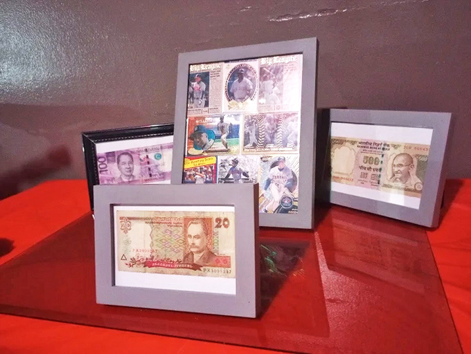 Framed currency that reminds us money isn't just for spending &ndash; sometimes it's art, history, and conversation starter all wrapped in one neat package.
