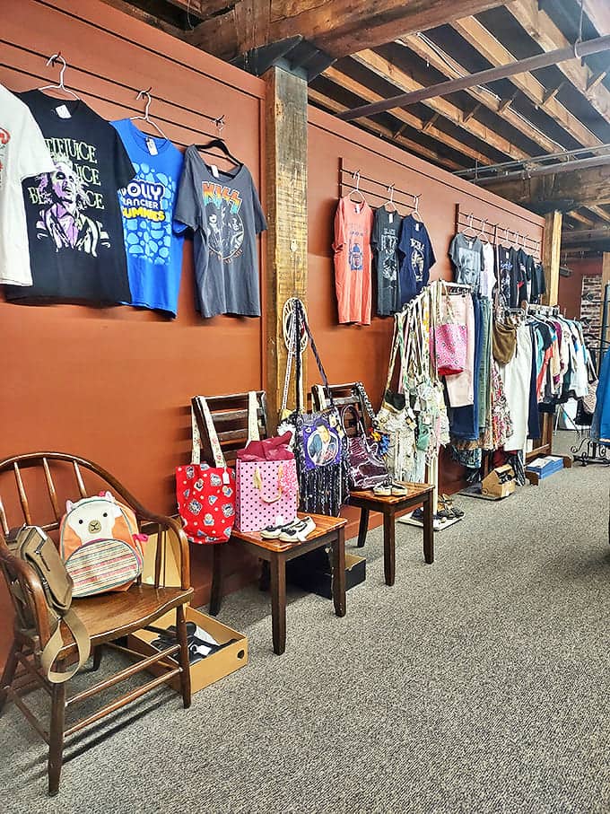 Vintage clothing and accessories that prove style is eternal &ndash; though those band t-shirts might confuse teenagers who think Beetlejuice is just a TikTok trend.