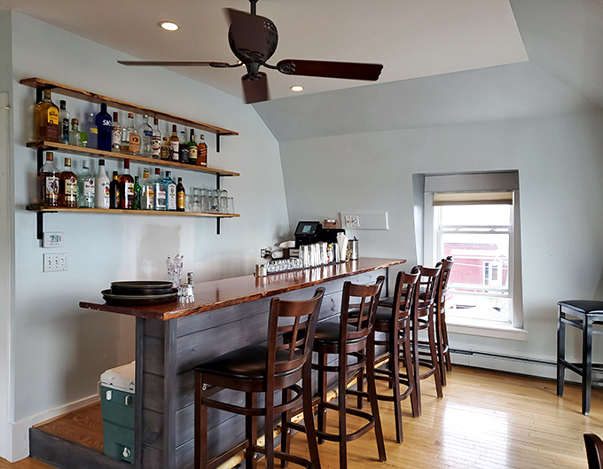 Where locals and visitors alike gather to toast the day's catch &ndash; this intimate bar space offers front-row seats to mixology magic.