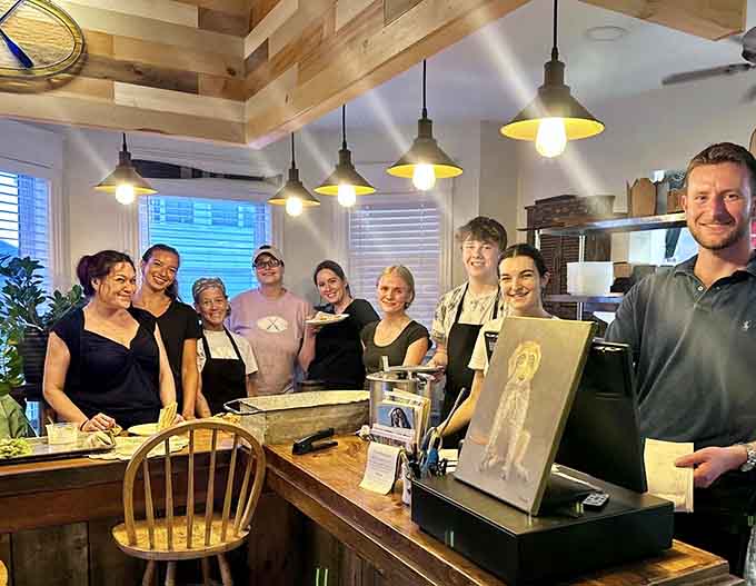 The smiling team behind Blue Paddle Bistro proves that great food tastes even better when it's served by people who genuinely care.