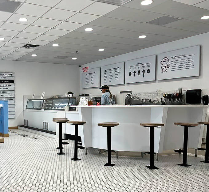 Behind this counter, magic happens. Not Harry Potter magic &ndash; something better. Ice cream magic, where every scoop is a spell cast for happiness.