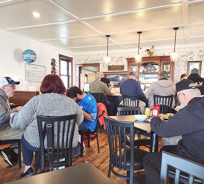 The heart of Buck's isn't just its food but its people &ndash; where regulars and visitors alike find community around shared tables.