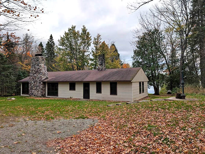 Rustic cabins offer basic shelter that makes you appreciate simple things like walls, roofs, and not waking up with a tent pole in your face.