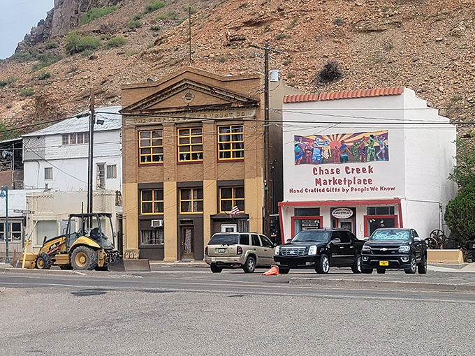 The Chase Creek Marketplace offers locally crafted goods, proving Clifton's creative spirit thrives despite its remote location.