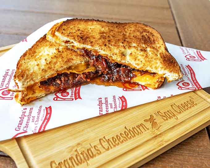 This isn't just any grilled cheese &ndash; it's what happens when sandwich artists have access to championship-caliber cheese and fresh-baked bread.