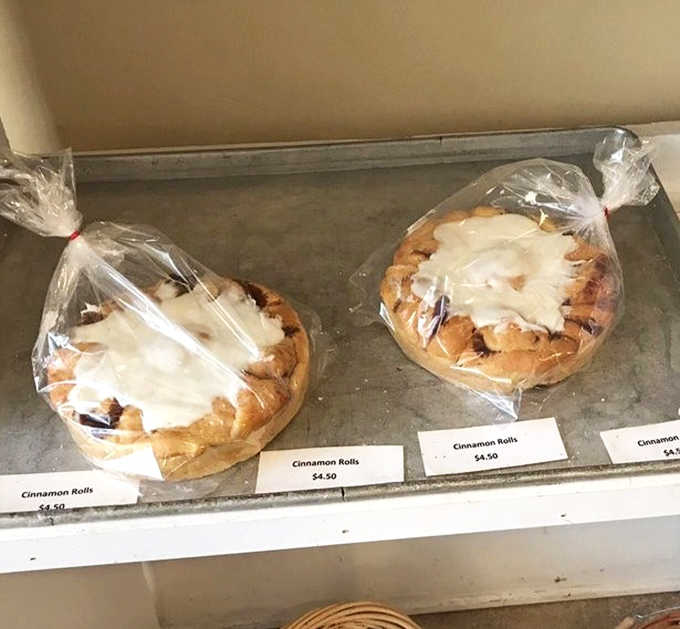 Cinnamon rolls frosted to perfection &ndash; the kind that make you close your eyes on the first bite and momentarily forget your table manners.