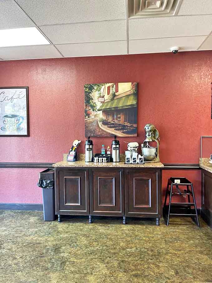 The caffeine command center where locally roasted beans transform into the ideal delivery system for sugar and cream.