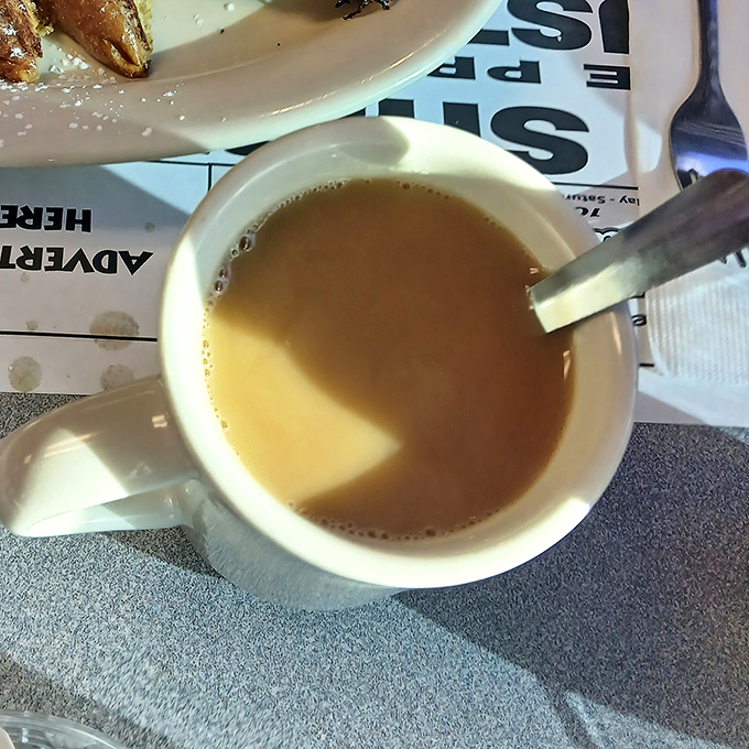 Coffee so good you'll contemplate asking for the pot to be left at your table. Just one more cup...