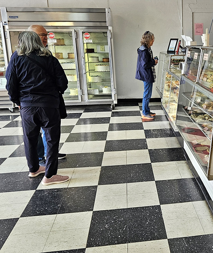 The universal language of pointing and nodding while mumbling "that one... no, THAT one" transcends all cultural barriers here.