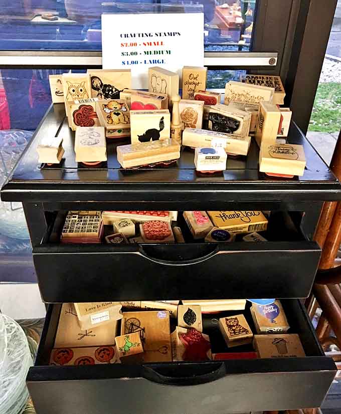 These crafting stamps aren't just tools &ndash; they're gateways to personal expression, each wooden block holding potential for countless creative projects.