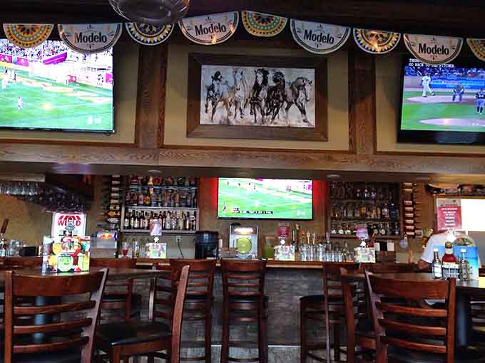 A well-stocked bar where skilled hands craft drinks that complement every bite of your meal.