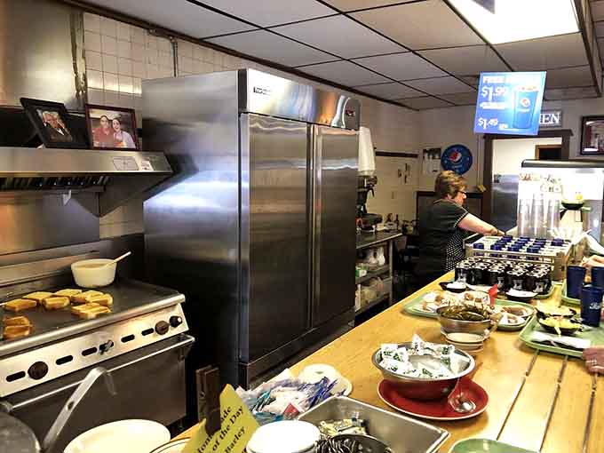 Order at the counter, grab a seat, and let the magic happen, it's casual dining at its most efficient and friendly.