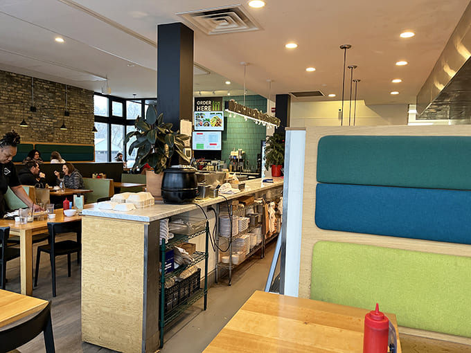 Order at the counter, then prepare for your mind to be blown by what arrives at your table shortly thereafter.