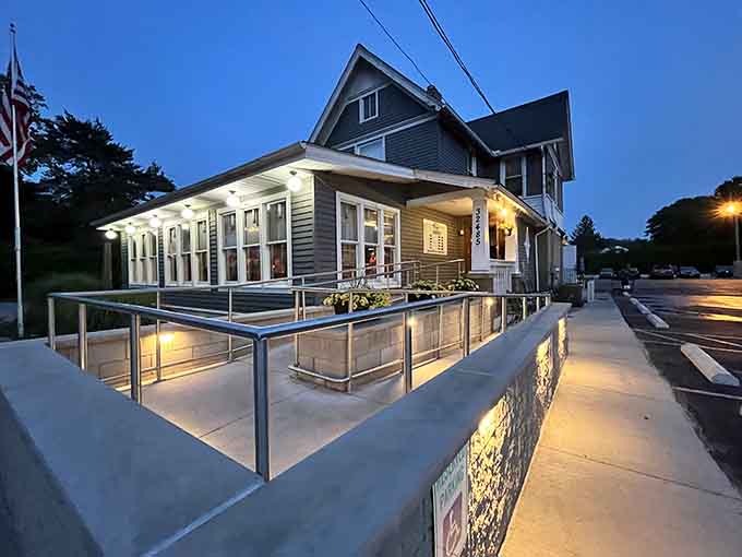 Jake's glows like a beacon at night, calling hungry souls to come experience what good eating is all about.