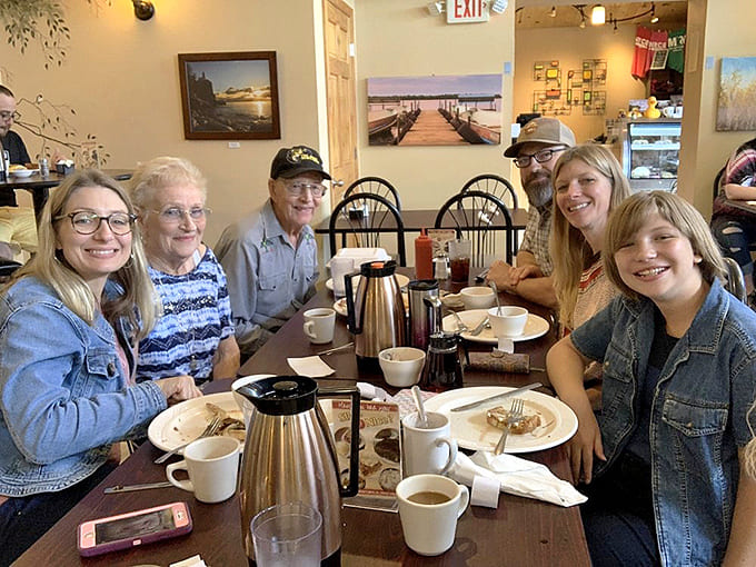Multi-generational breakfast gatherings happen here regularly, because good food brings families together better than any holiday obligation ever could.
