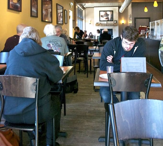 The relaxed atmosphere here encourages lingering over coffee and pastries like you're in a Parisian caf&eacute;, minus the cigarette smoke and attitude.