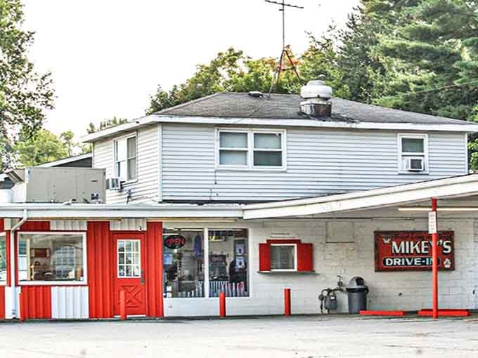 The classic white building with red accents isn't trying to be Instagram-famous &ndash; it's been charming customers since before social media was even a concept.