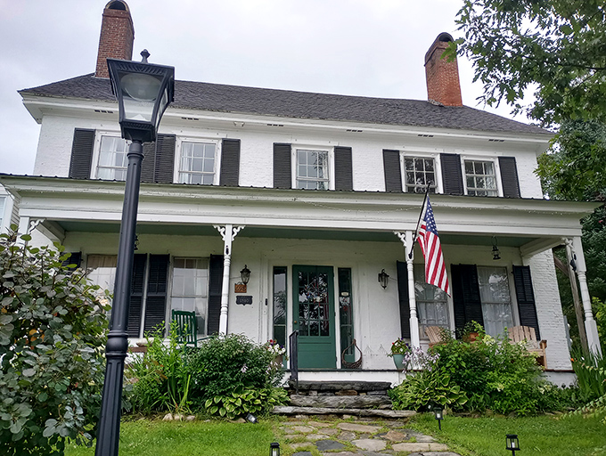 Southern Pie Café's cheerful storefront and sidewalk seating promise sweet rewards for those exploring Chester's historic district.