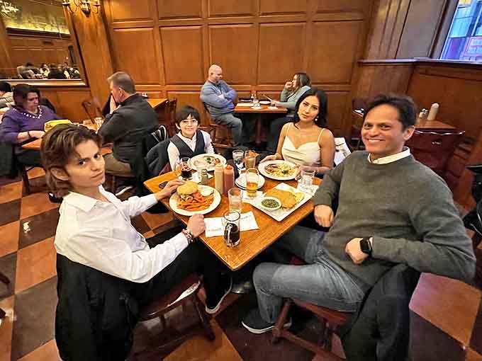 Families creating new memories in a space where generations before them did exactly the same thing.