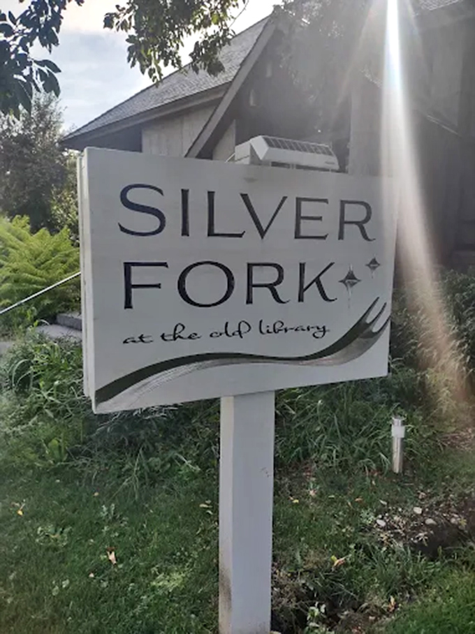 "At the old library" isn't just an address&mdash;it's a promise that what's inside will feed your mind as well as your stomach.