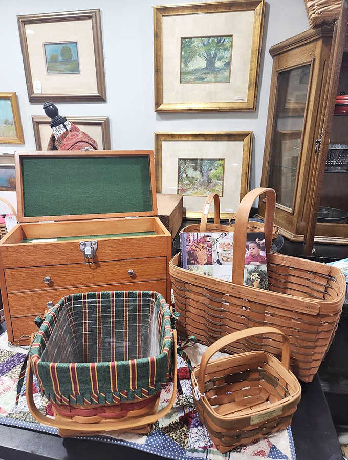 From picnics to egg-gathering, these handwoven treasures have carried life's essentials through decades, now waiting for their next adventure with you.