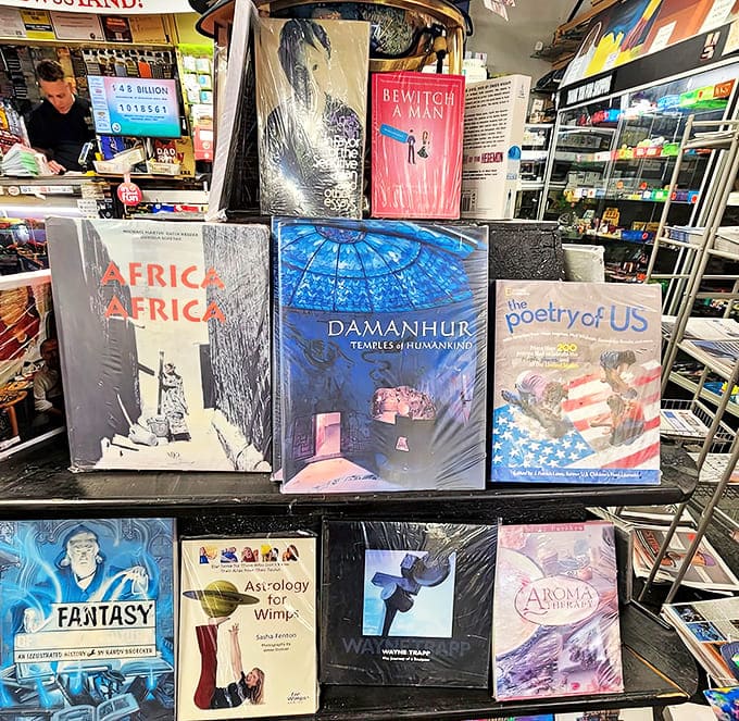 Thought-provoking titles on display range from cultural studies to fantasy, satisfying curious minds of all inclinations.