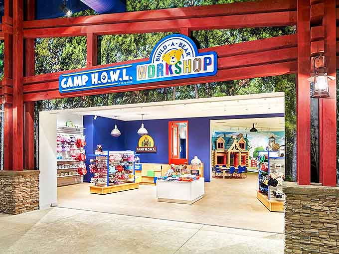 Camp H.O.W.L. Workshop &ndash; where children create furry companions and parents create credit card memories. The colorful chaos is irresistibly photogenic.