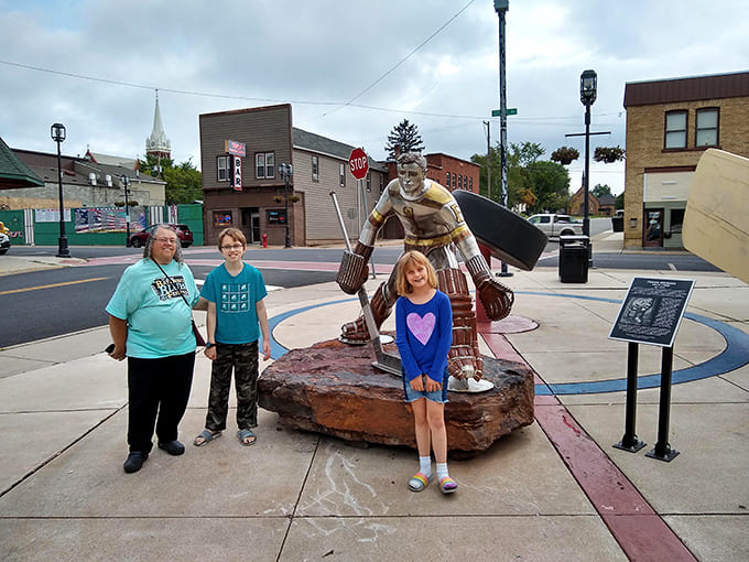 Families create memories that will last longer than the stick itself &ndash; though at five tons, this wooden wonder isn't going anywhere anytime soon.