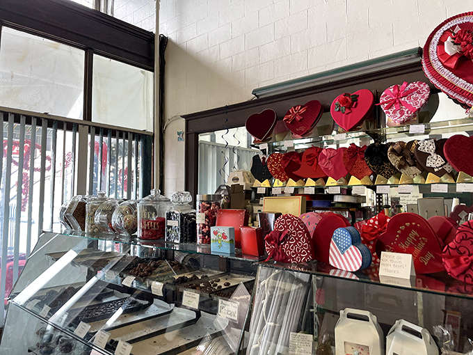 Valentine's Day at Caruso's transforms chocolate into love letters &ndash; these heart-shaped boxes aren't just containers, they're vessels of affection wrapped in ribbon and tradition.