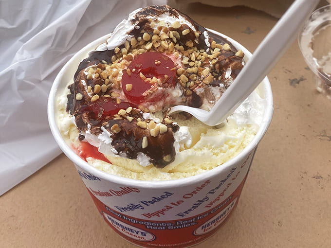 Chocolate ice cream meets maple-studded vanilla in a cup of pure Vermont bliss. This isn't dessert&mdash;it's a religious experience with a spoon.