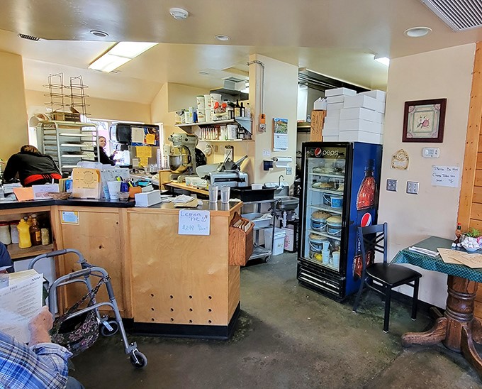 Where the magic happens &ndash; pies cooling on racks like edible works of art awaiting their moment in the spotlight.